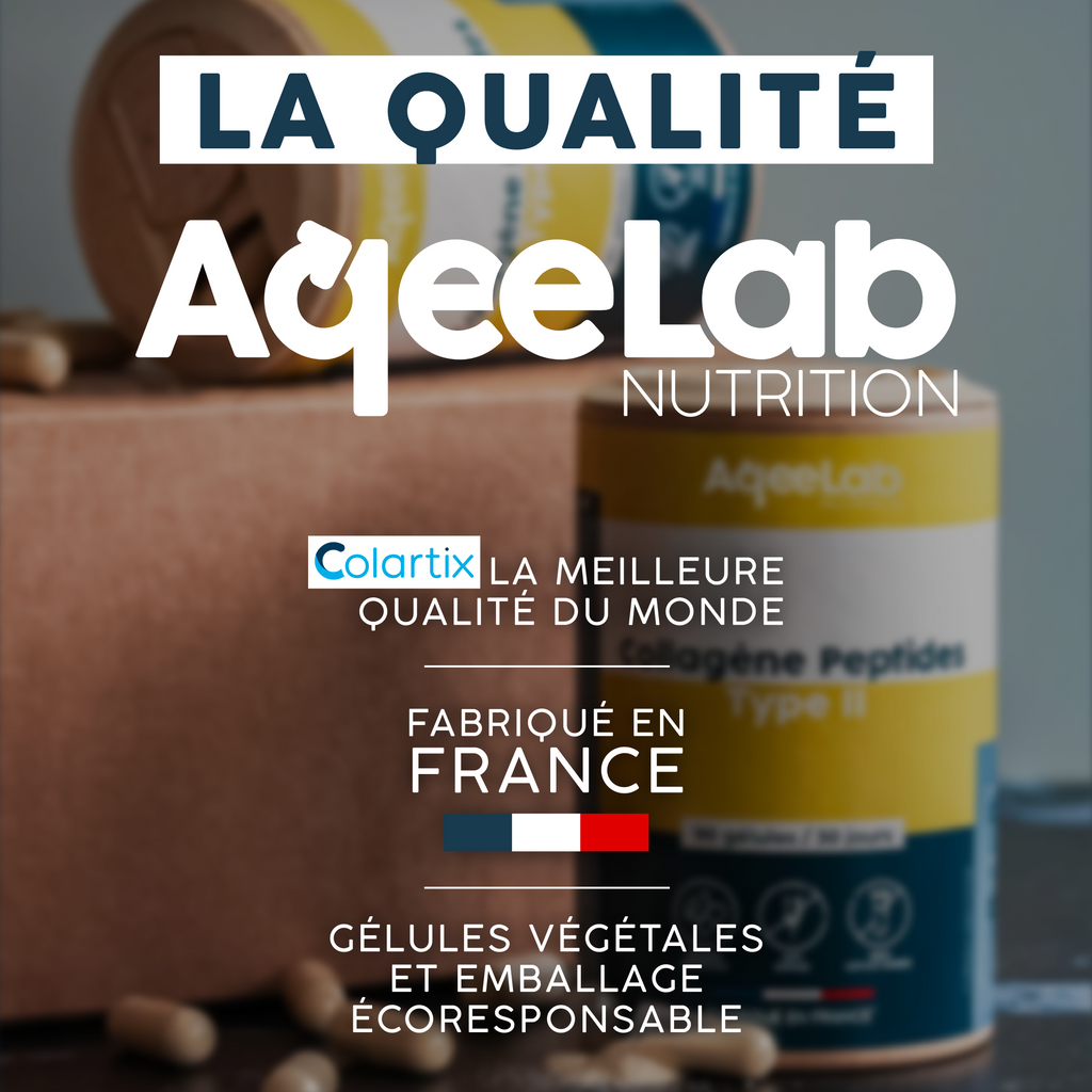 Peptides de collagène type 2 - Colartix® en gélules