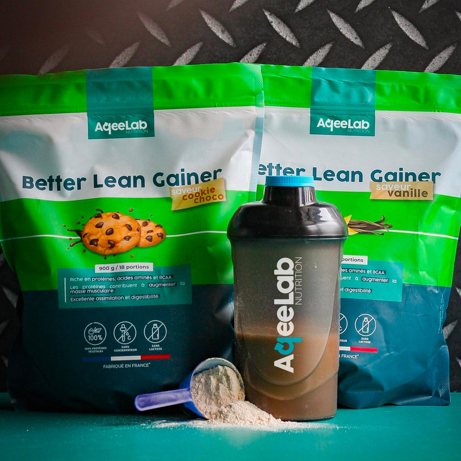 Better Lean Gainer - Weight Gainer Prise de Muscle - Qualité AqeeLab